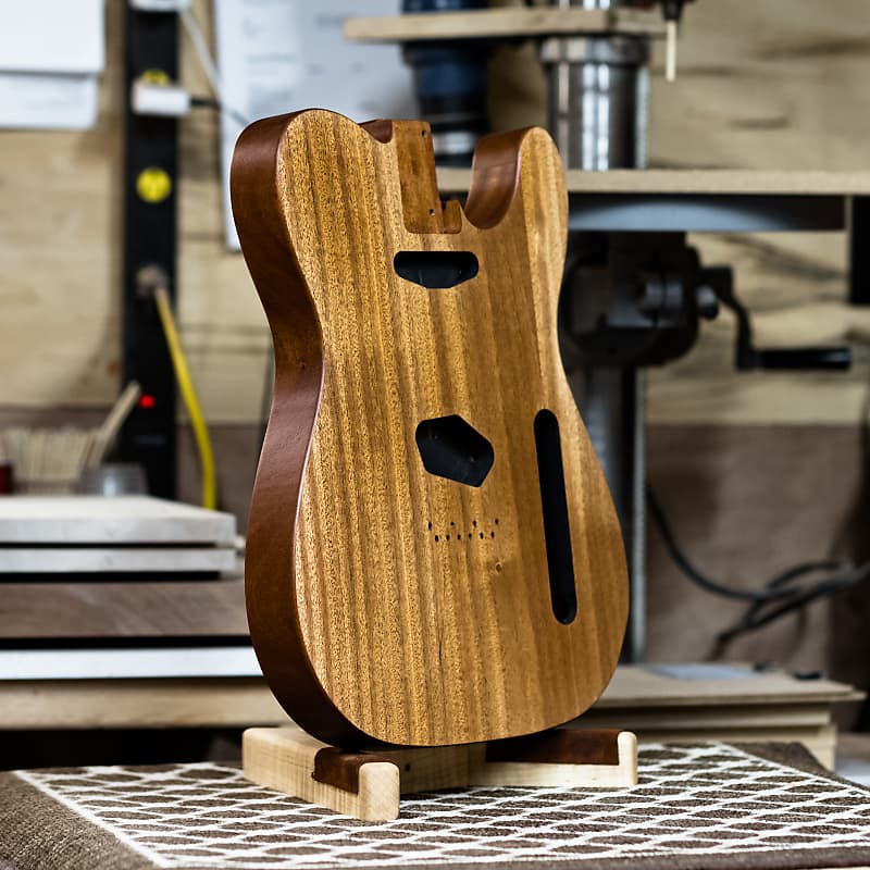 Mahogany Tele Style Body / Two-Piece Mahogany Tele Body | Reverb