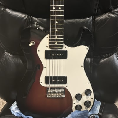 Fender FSR Jaguar Thinline 2012 Black Gloss Unplayed | Reverb