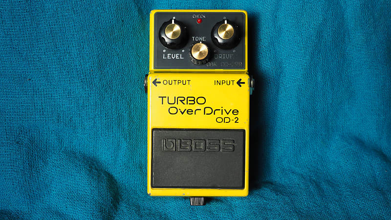 Boss OD-2 Turbo OverDrive w/ OAK OD-2RR mod | Reverb