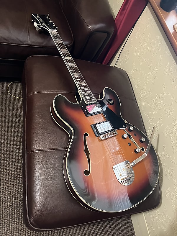 Welson DS 2, rare vintage hollow body guitar, made in Italy | Reverb