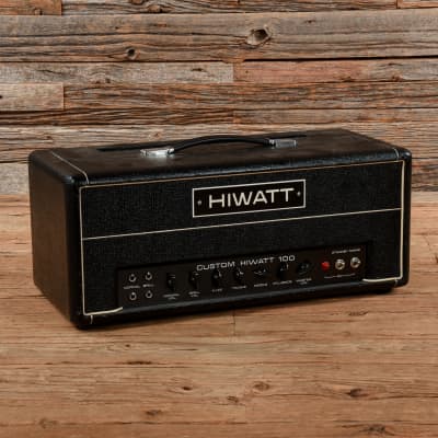 Harry Joyce (hiwatt) Custom White 100w matamp UK | Reverb