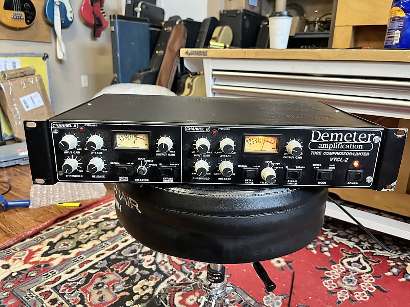 Demeter VTCL 2 Stereo Tube Compressor Needs work | Reverb
