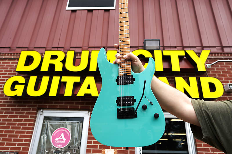 Schecter USA Custom Shop Aaron Marshall AM-6 Pale Emerald | Reverb