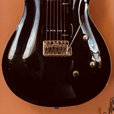 Harley Benton Deluxe Series CST-24T P90 Black Flame w/King | Reverb