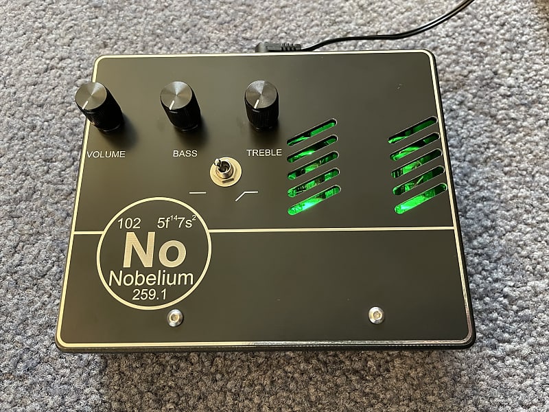 Nobelium Preamp (Noble Preamp Clone) 2024 – Black with | Reverb