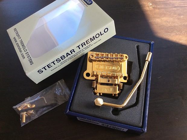 Stetsbar Pro II (Gold) Tremolo System | Reverb
