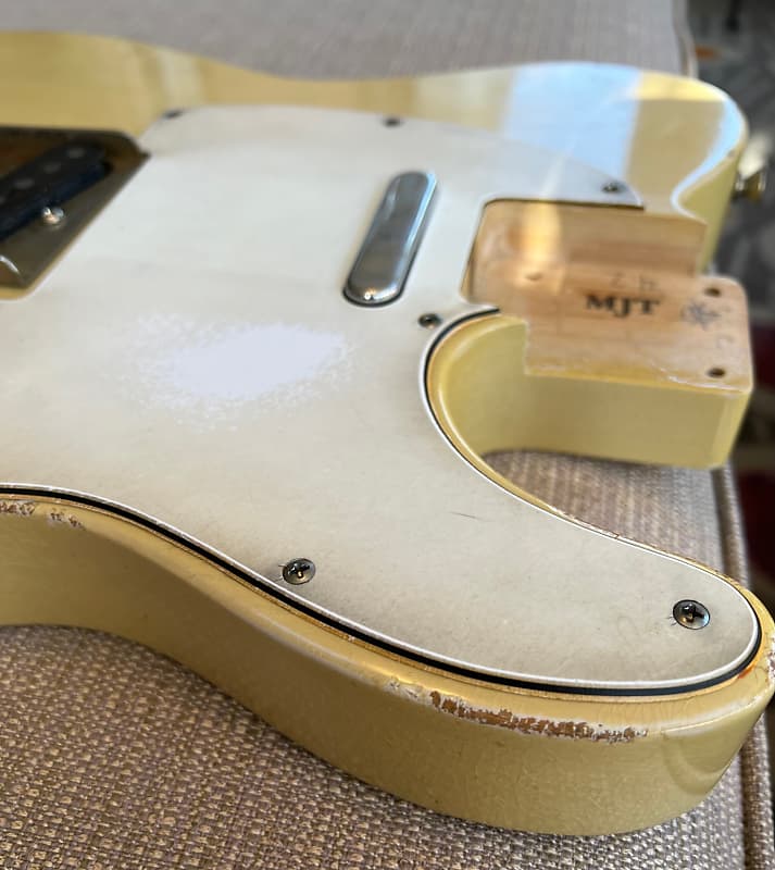 MJT Telecaster 2021 - Blonde Reliced | Reverb