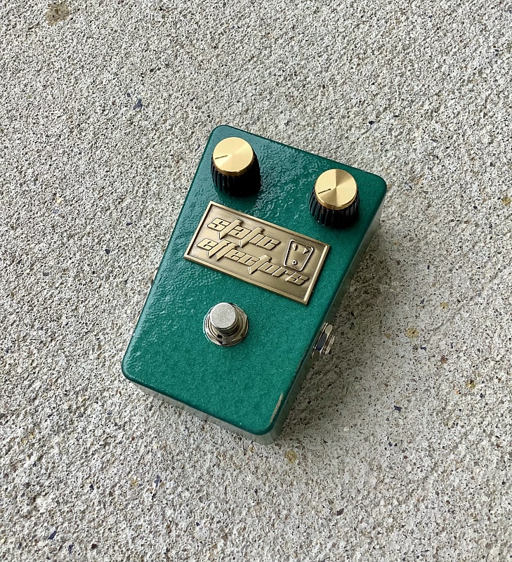 Static effectors Emerald Green Treble Booster 2021 Green | Reverb