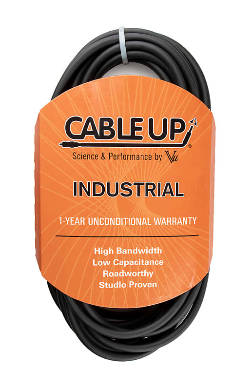 Cable Up G-HT-20-R 20 ft High-Tec 1/4 Straight to 1/4 Right | Reverb