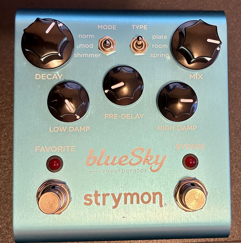 Strymon Blue Sky Reverberator V1 2010 - 2022 - Blue | Reverb