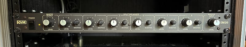 Rane SM26 Stereo 1U Rack Mixer - 1980s - Grey | Reverb