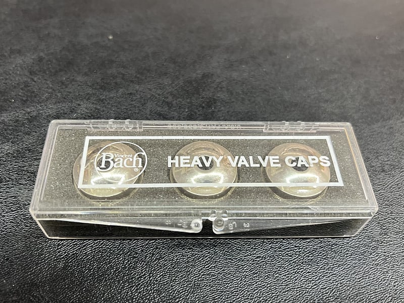 Bach Heavy Valve Caps: Silver | Reverb