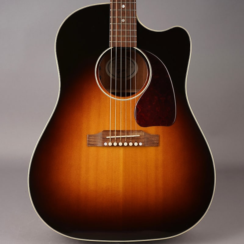 Gibson J-45 Standard EC - 2017 - Vintage Sunburst | Reverb UK