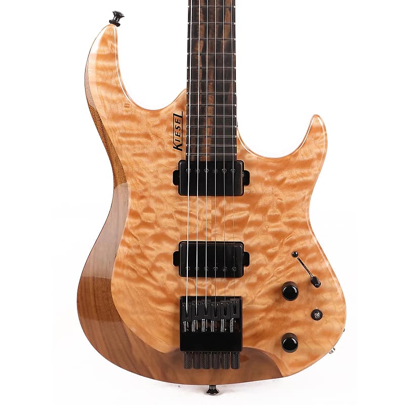 Kiesel Osiris Quilted Maple 10 top Chambered Walnut body | Reverb
