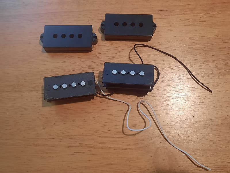 Precision Bass Split Coil Pickup w/ matching covers | Reverb