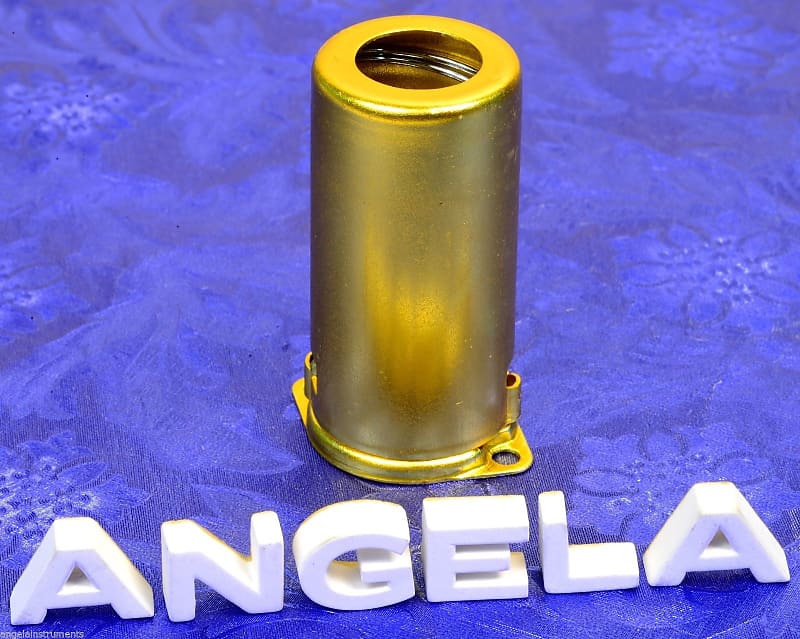 One Golden Yellow Finish Aluminum Nine Pin J-Slot/Bayonet | Reverb