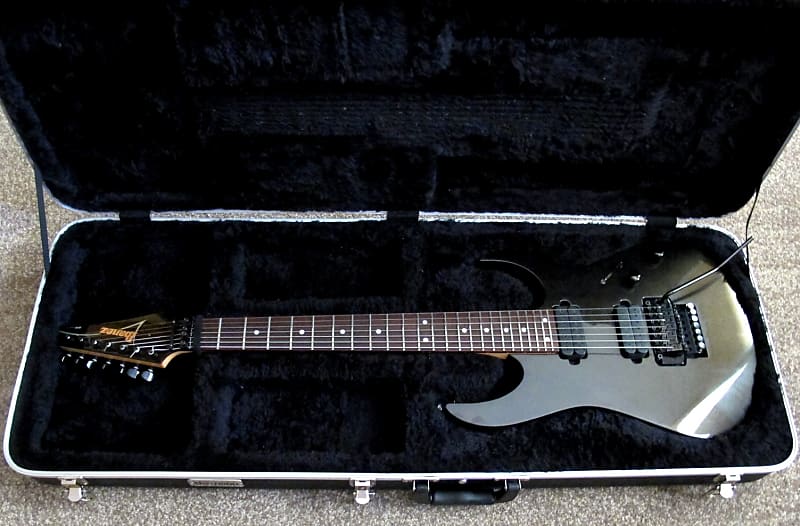 Ibanez RG7-420 Black Pearl / 2000, Made in Japan / + Hard | Reverb