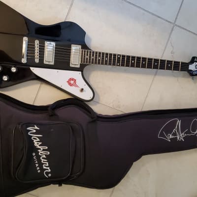 Washburn PS10 Paul Stanley Starfire, Black | Reverb