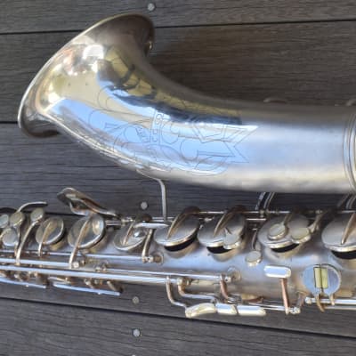 Conn 10M Tenor Saxophone 1948 - Original Silver | Reverb