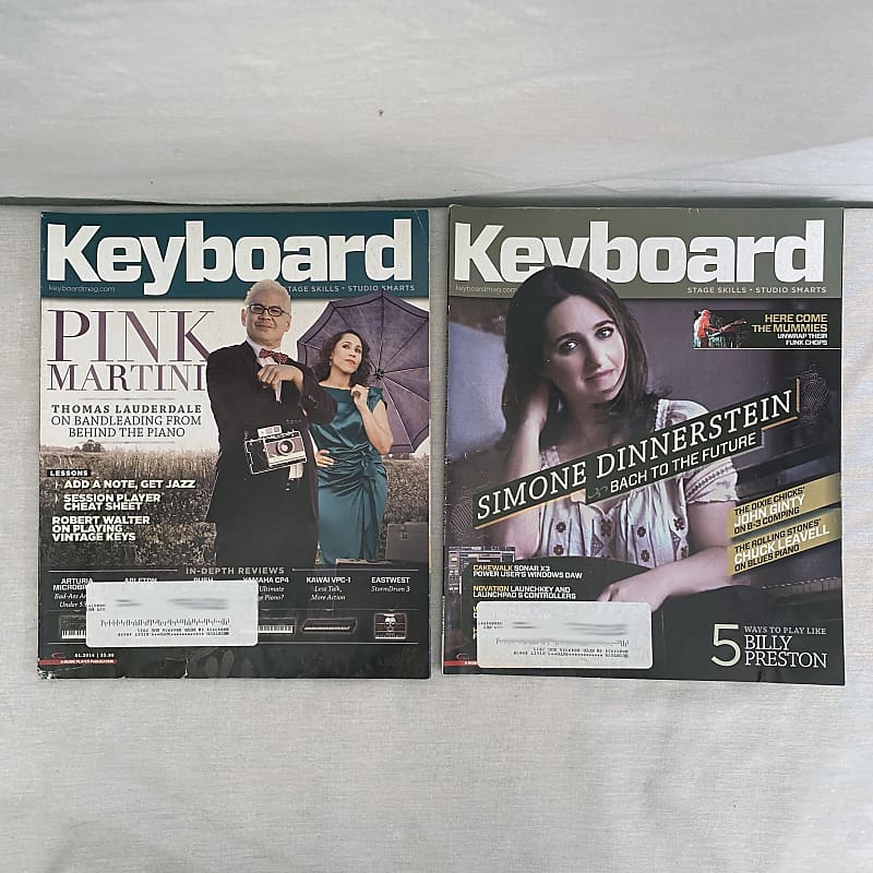 Keyboard Magazine 2014 Pink Martini, Thomas Lauderdale, | Reverb