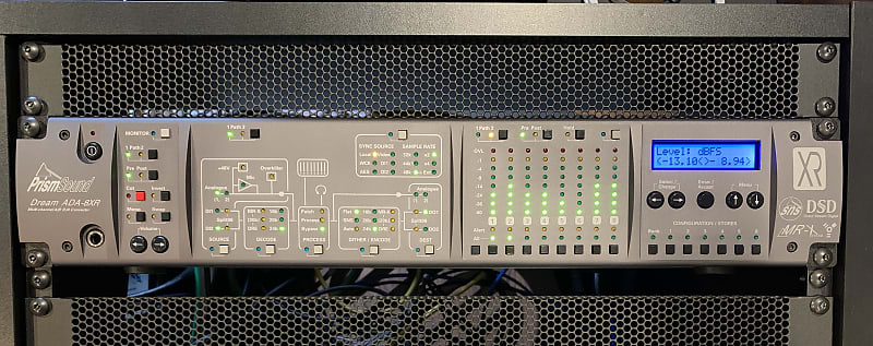 Prism Sound Dream ADA-8XR with Pro Tools HDX DigiLink and 8 | Reverb