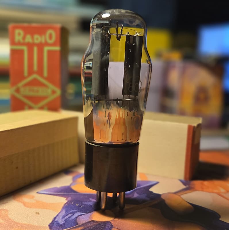 NOS Type 80 Fivre – Italian Full-Wave Rectifier Tube | Reverb UK