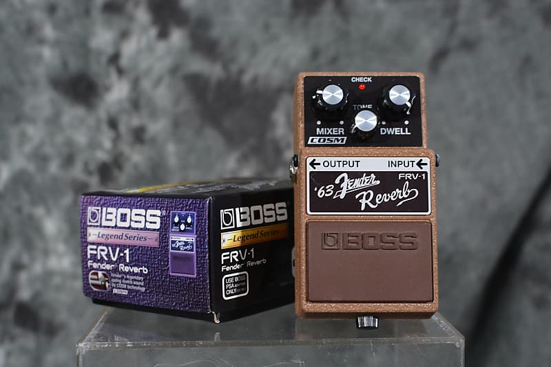 Boss FRV-1 Fender Legends Series Spring Reverb Unit Pedal w | Reverb