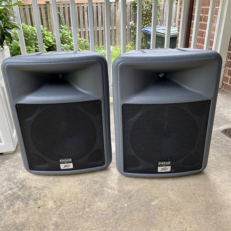 Peavey PR12 Passive Speaker 2010s - Black | Reverb