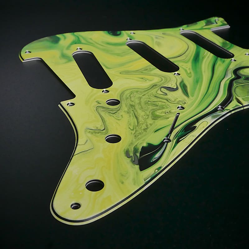 Marble #8 / Custom Pickguard / Fender Strat Style / Modern | Reverb