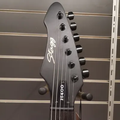 Stagg H-400 Gothic black 2000's Electric Guitar | Reverb