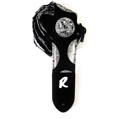Disco Ball Guitar Strap - Metallic Disco Ball - Shiny Disco | Reverb