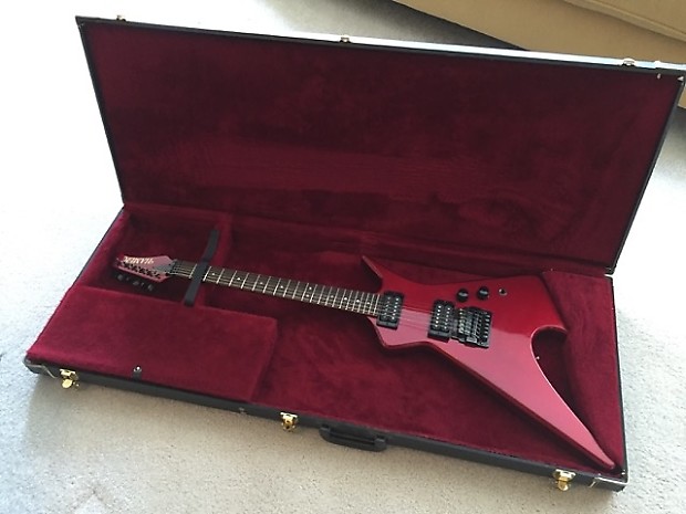 Hamer Scarab II 1985 Red | Reverb