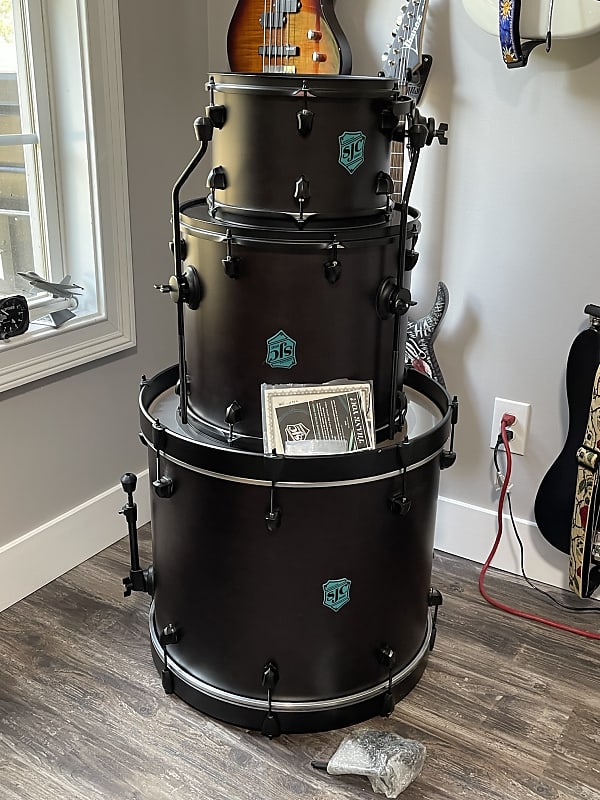 SJC PFK322BLK 2019 - Black Pathfinder Shell Pack | Reverb