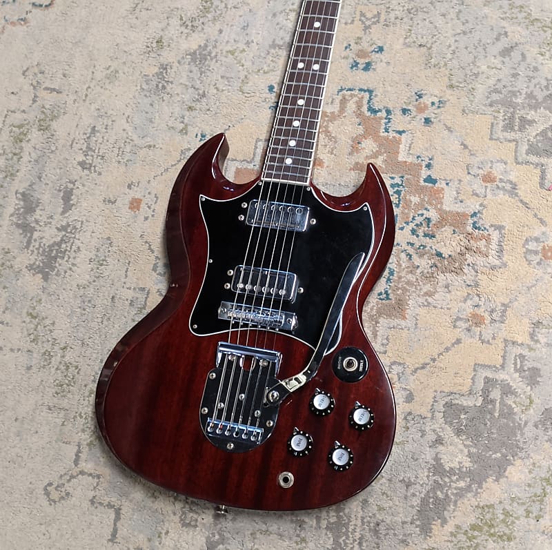 Welson SG Copy - Cherry Red 1970's | Reverb