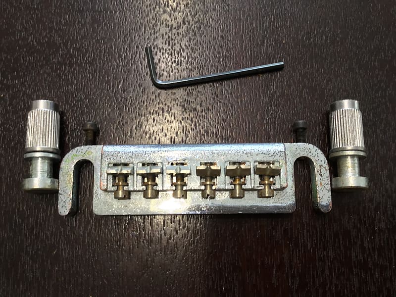 Wraparound Bridge Les Paul Jr Reliced Chrome | Reverb