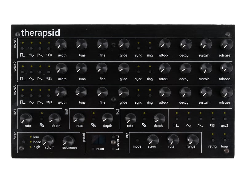 Twisted Electrons TherapSID Desktop SID Synthesizer [USED] | Reverb
