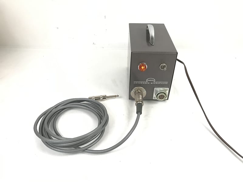 Omega Condenser Microphone Power supply / Stanford Omega | Reverb