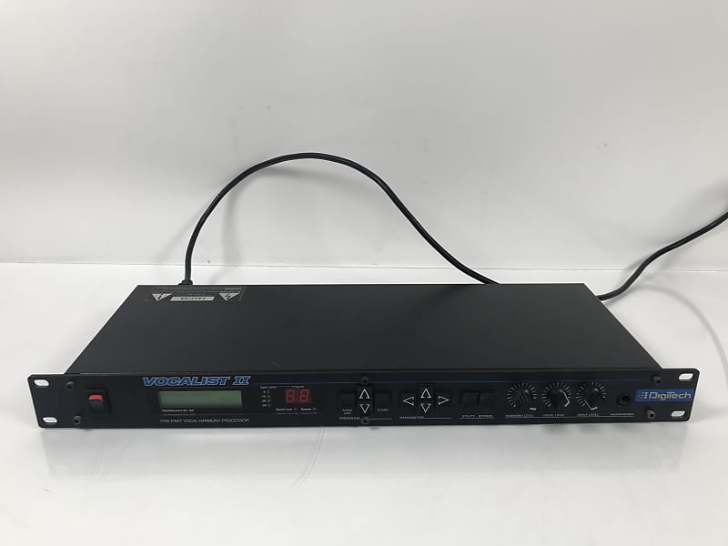 DigiTech Vocalist II Five Part Vocal Harmony Processor | Reverb