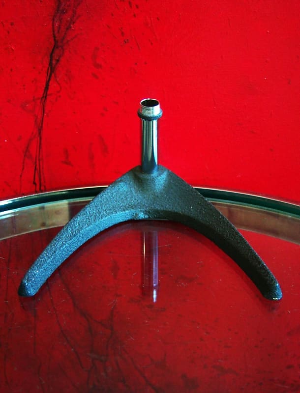 Vintage 1960's Atlas Sound DS14 cast iron microphone desk | Reverb