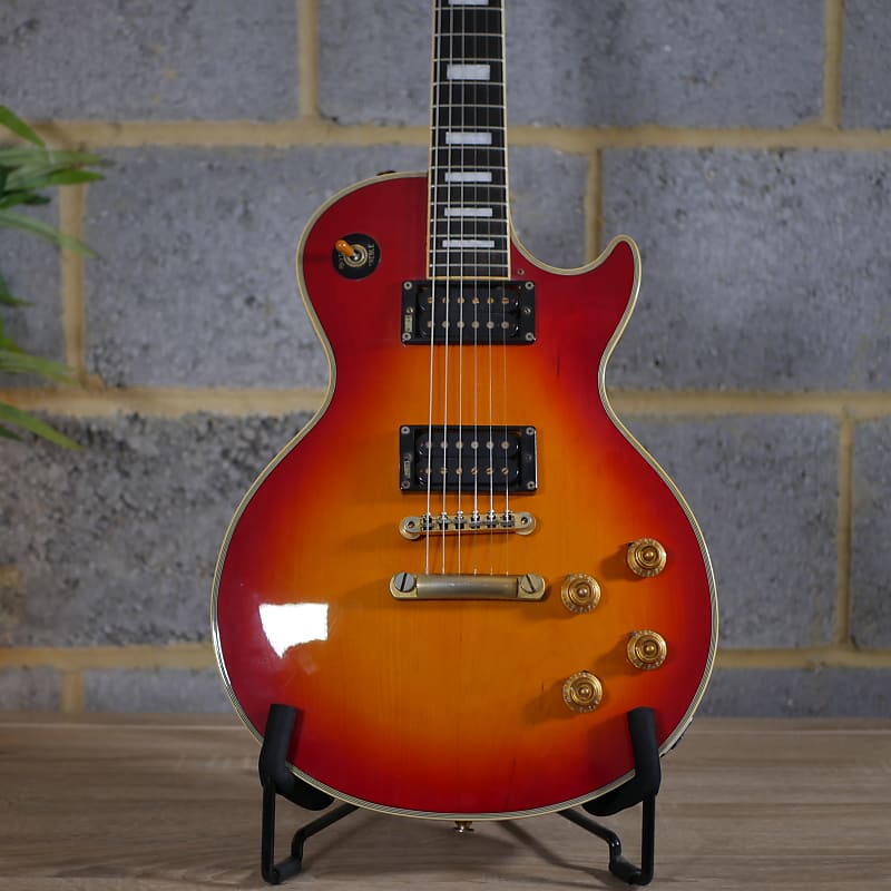 Burny RLC-70 LPC Custom Made In Japan Cherry Sunburst 1989 | Reverb