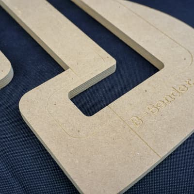 B-Bender Guitar Bridge Pickup Template ~ CNC 1/2" MDF ~ | Reverb