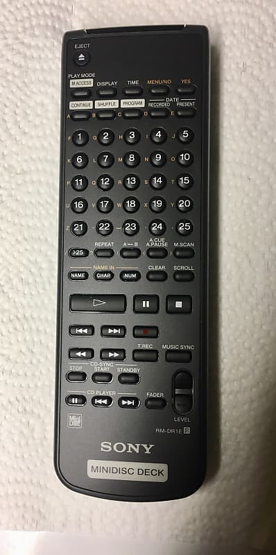 Sony RM-DR1E Remote Control | Reverb