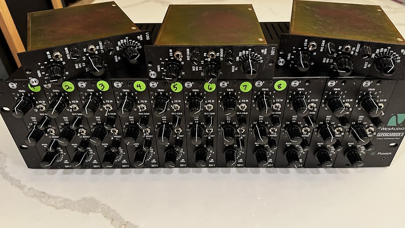 H2 Audio 5011 - 500 series Helios EQ 2021 - Black | Reverb