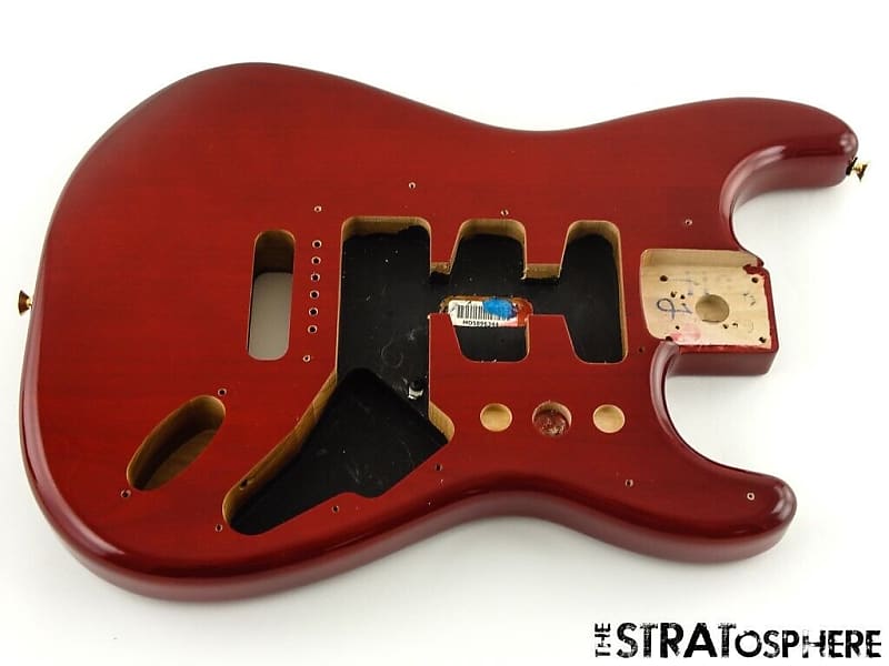Fender Tash Sultana Stratocaster Strat BODY Alder Transparent | Reverb