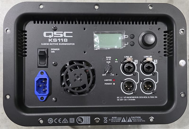 QSC KS118 Amp Module Fully Working 100% WP-200026-21 | Reverb