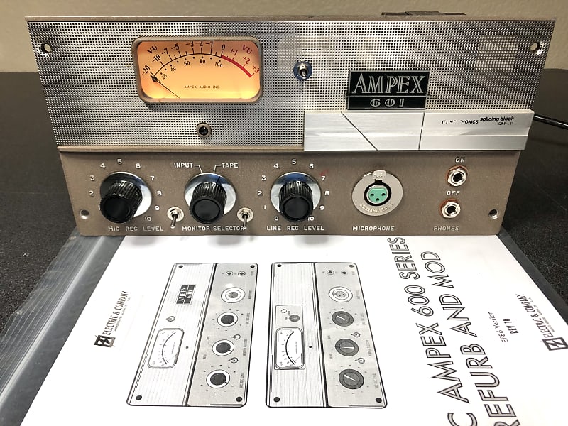 Electric & Company Stereo Ampex 601 Tube Mic Preamp DI 600 | Reverb