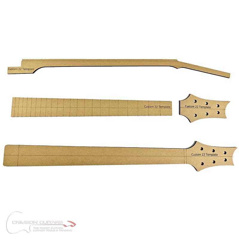 Template Set - PRS 22 Type - Neck - MDF | Reverb
