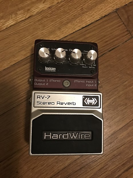 Hardwire RV-7 Stereo Reverb | Reverb