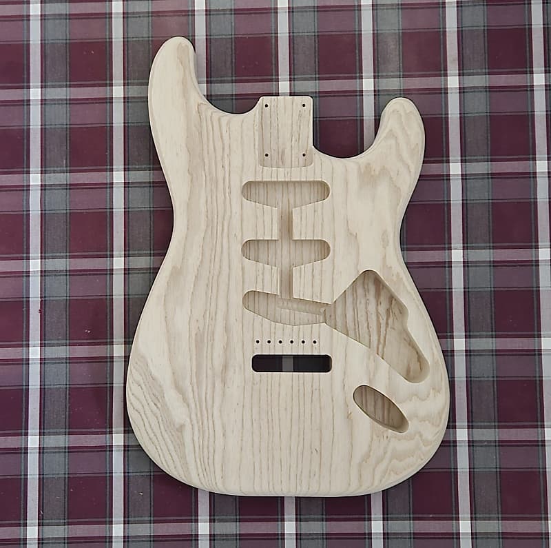 Woodtech Routing - 2 pc. Swamp Ash Stratocaster Body - | Reverb