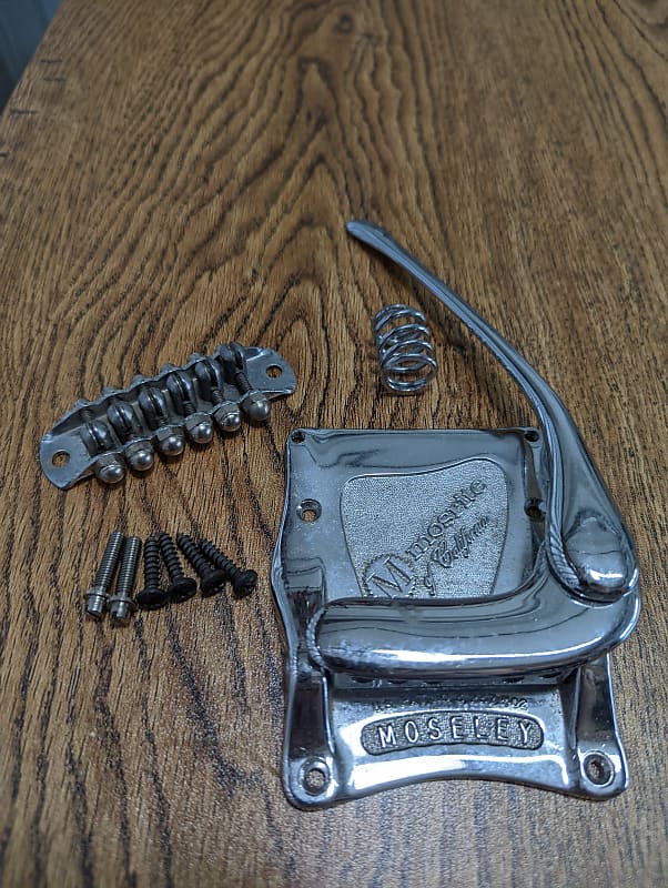 Vintage (1960s) Mosrite Bridge and Tremolo/Vibrato Unit | Reverb